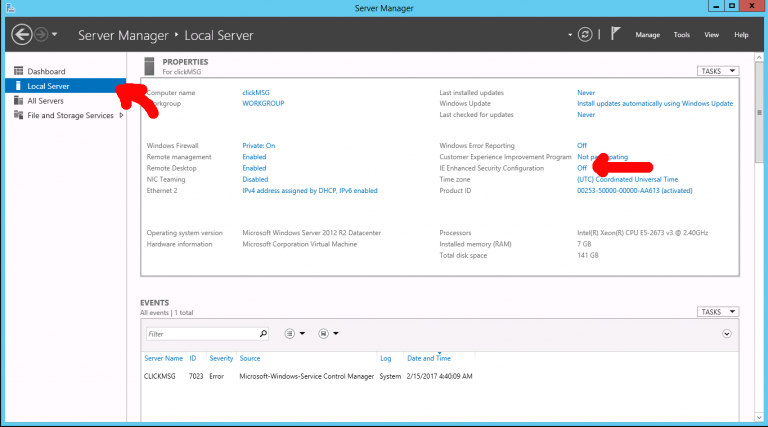 Disable Internet Explorer Enhanced Security in Windows Server ...