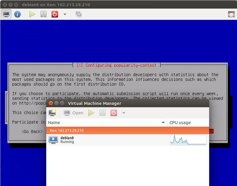 Managing Virtual Machines with virt-manager | HostOnNet.com