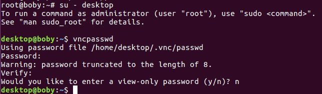 Install VNC Server On Ubuntu Server HostOnNet