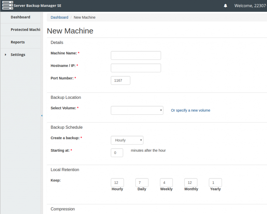 Adding New Server to R1Soft Backup | HostOnNet.com