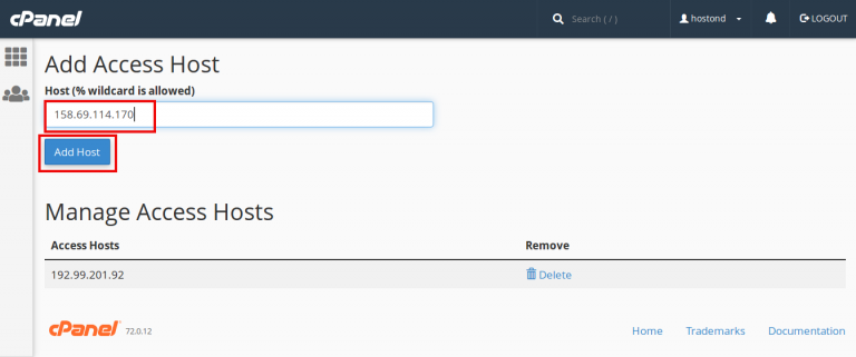 How To Setup Remote MySQL Connections With cPanel | HostOnNet.com