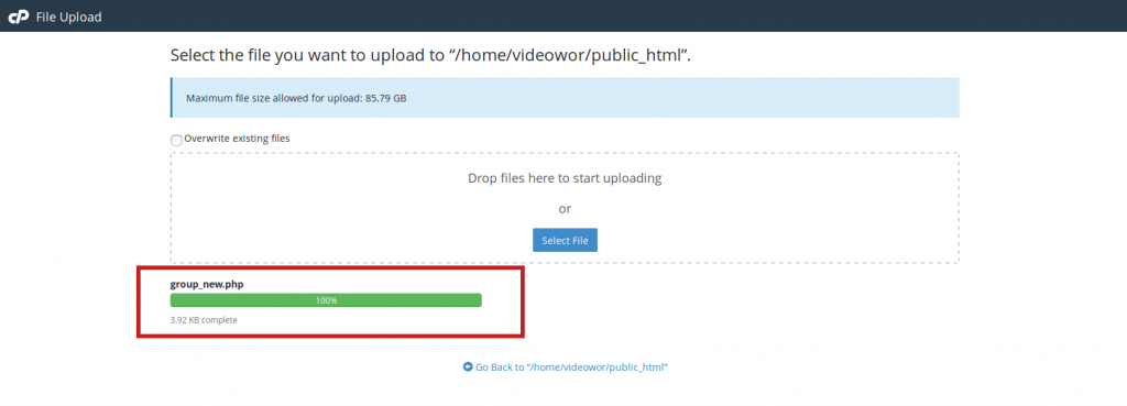 How to upload a file using cPanel’s File Manager | HostOnNet.com
