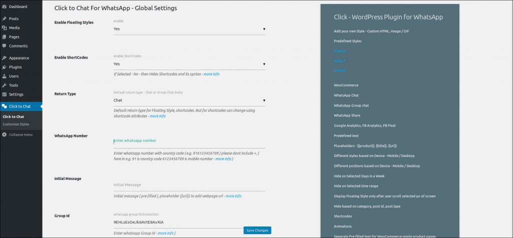 How to add WhatsApp Chat to WordPress | HostOnNet.com