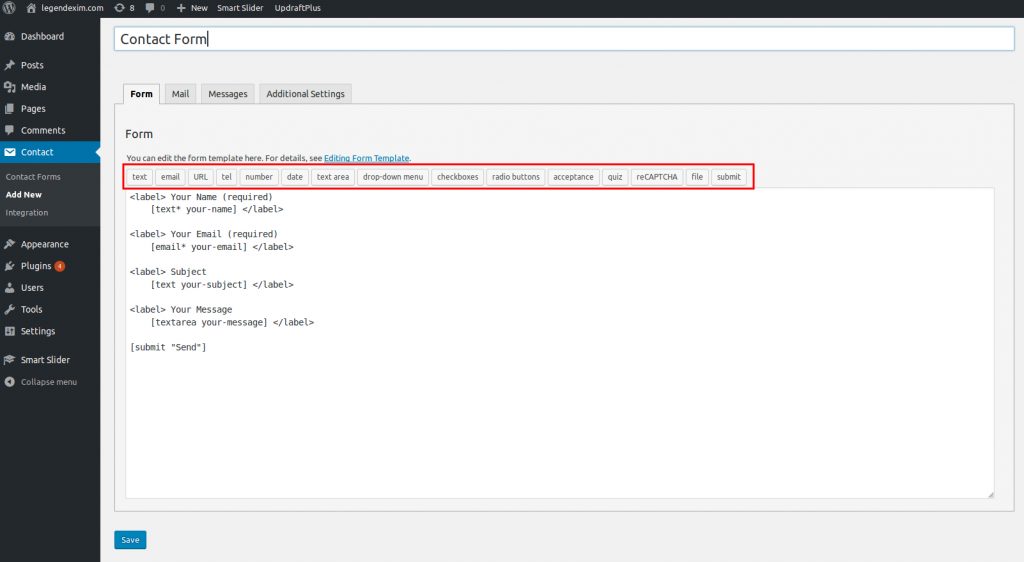 How To Add International Telephone Input In WordPress Contact Form 7 | HostOnNet.com