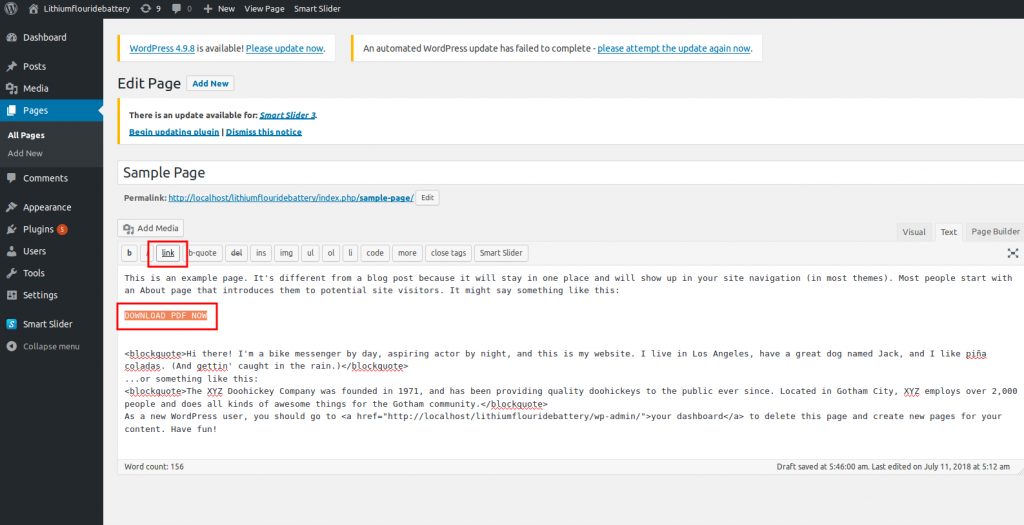 How to add PDF file to a WordPress Page or Post without plugin | HostOnNet.com