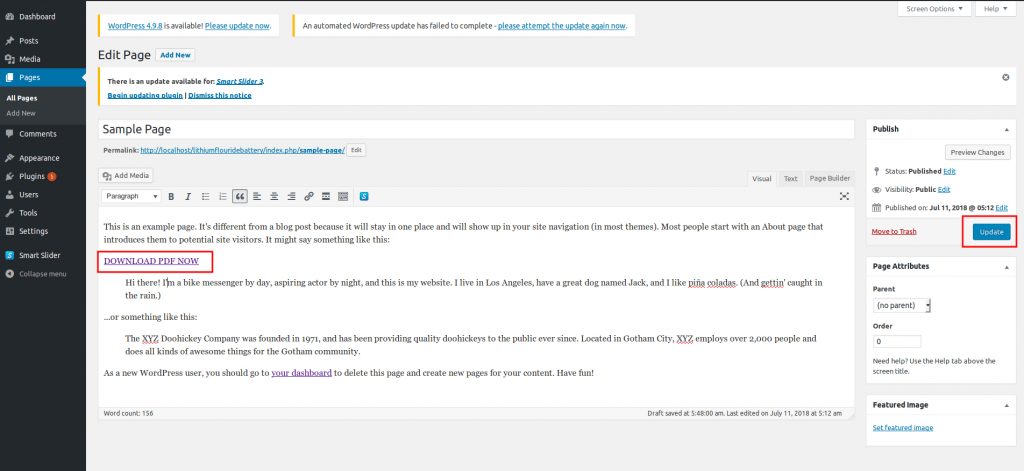 How to add PDF file to a WordPress Page or Post without plugin | HostOnNet.com