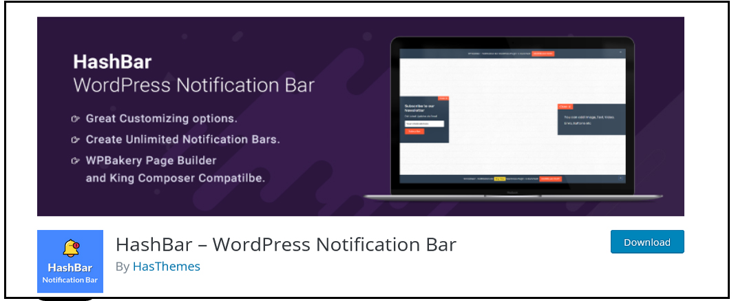 5 Best WordPress Notification Bar Plugins for 2022 | HostOnNet.com